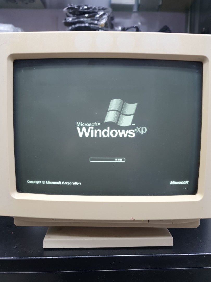 10" super VGA Monochrome CRT monitor, Computers & Tech, Parts ...