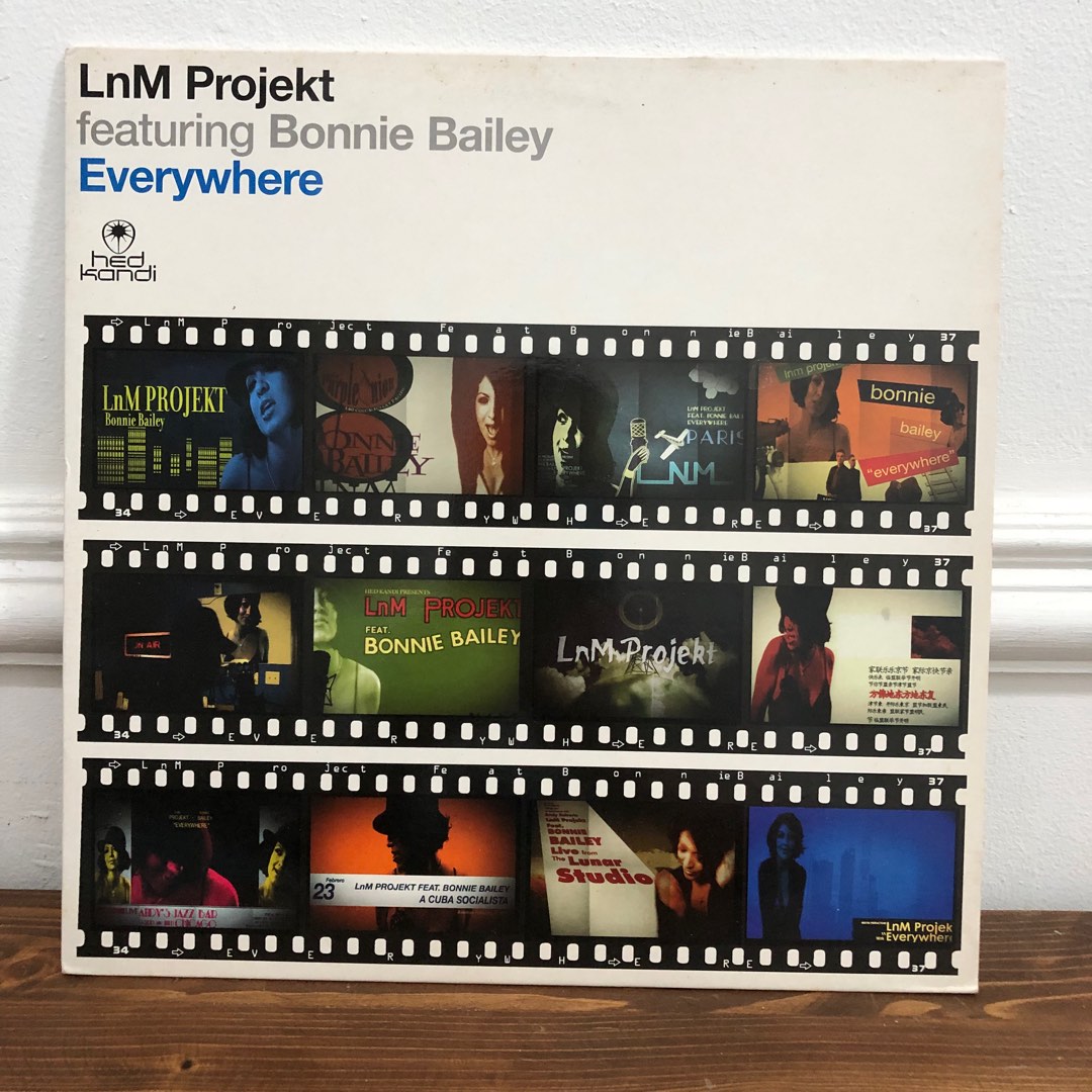 12-INCH VINYL: LnM PROJECT FEAT. BONNIE BAILEY ‘EVERYWHERE’ (HED KANDI) on Carousell