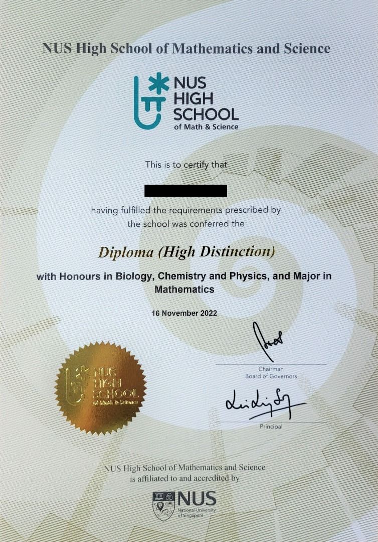 1 TO 1 TUITION - NUS High, Medicine undergrad (incoming), Learning ...