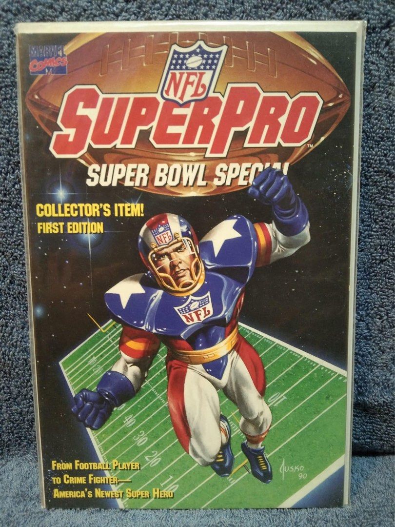 1st edition NFL marvel comics on Carousell