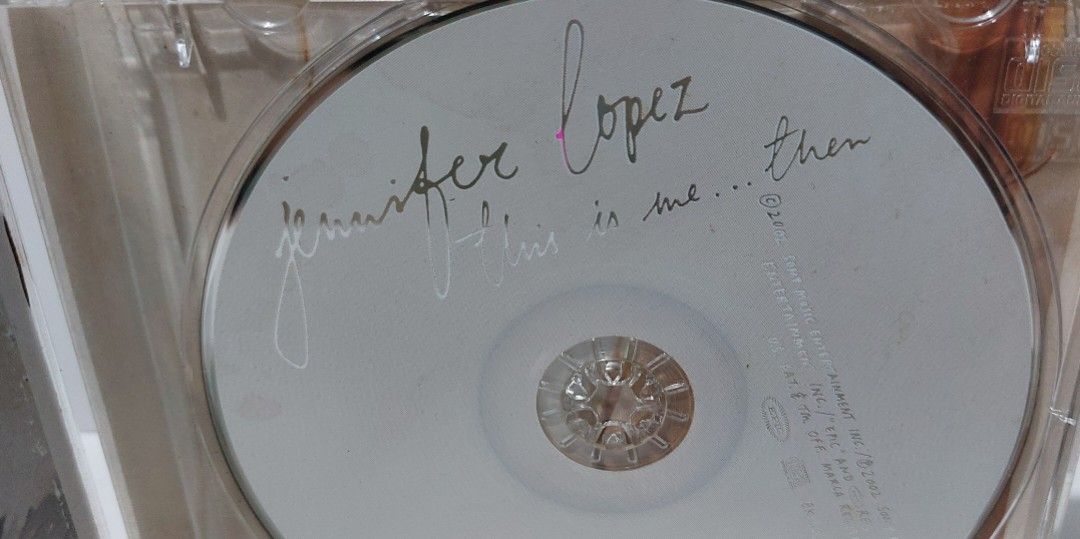 2002 Jennifer Lopez This Is Me Then Collectible Music CD Songs Album ...