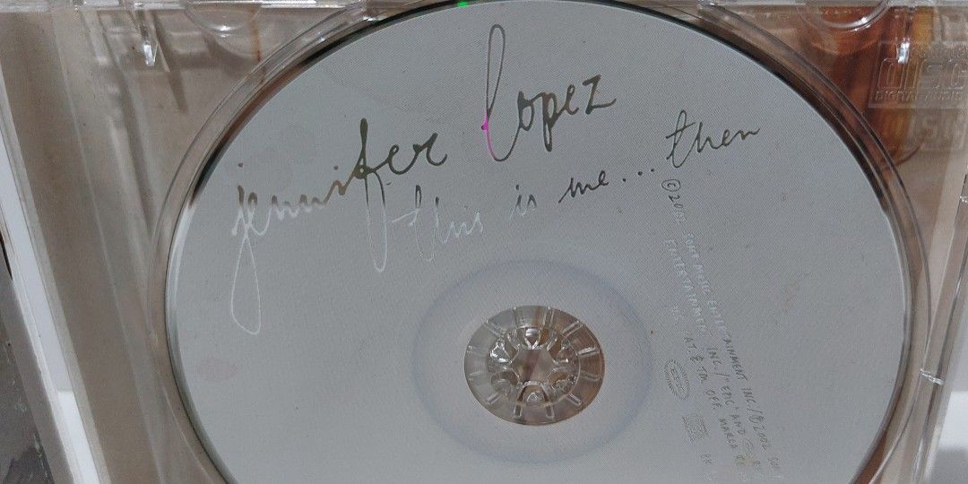 2002 Jennifer Lopez This Is Me Then Collectible Music CD Songs Album ...