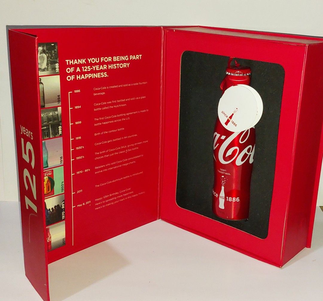 2012 Coca Cola Coke 125 Years Collectible Souvenir Commemorative ...