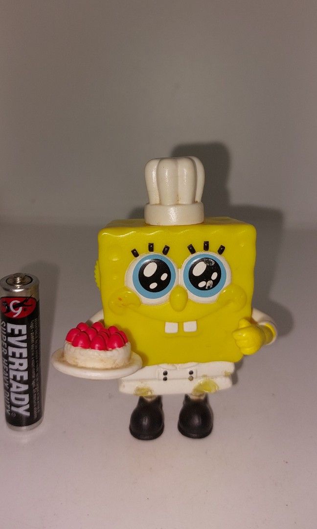 2012 Mcdonald's Happy Meal SpongeBob Square Pants Dessert Chef ...