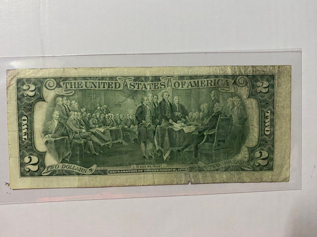 2 dollar bank note, Hobbies & Toys, Collectibles & Memorabilia ...