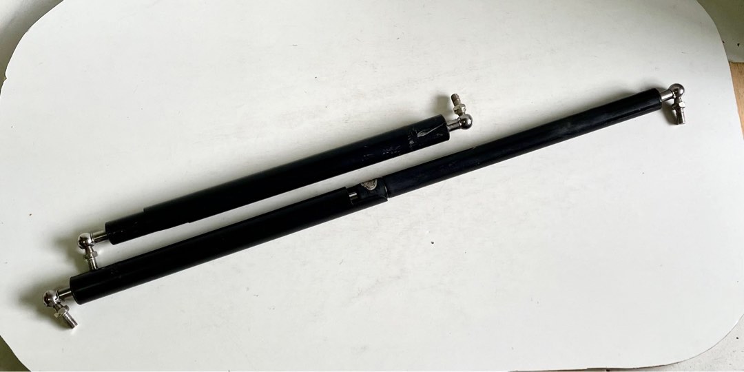 2x Retractable Metal Bar 50 kg, Sports Equipment, Exercise & Fitness ...