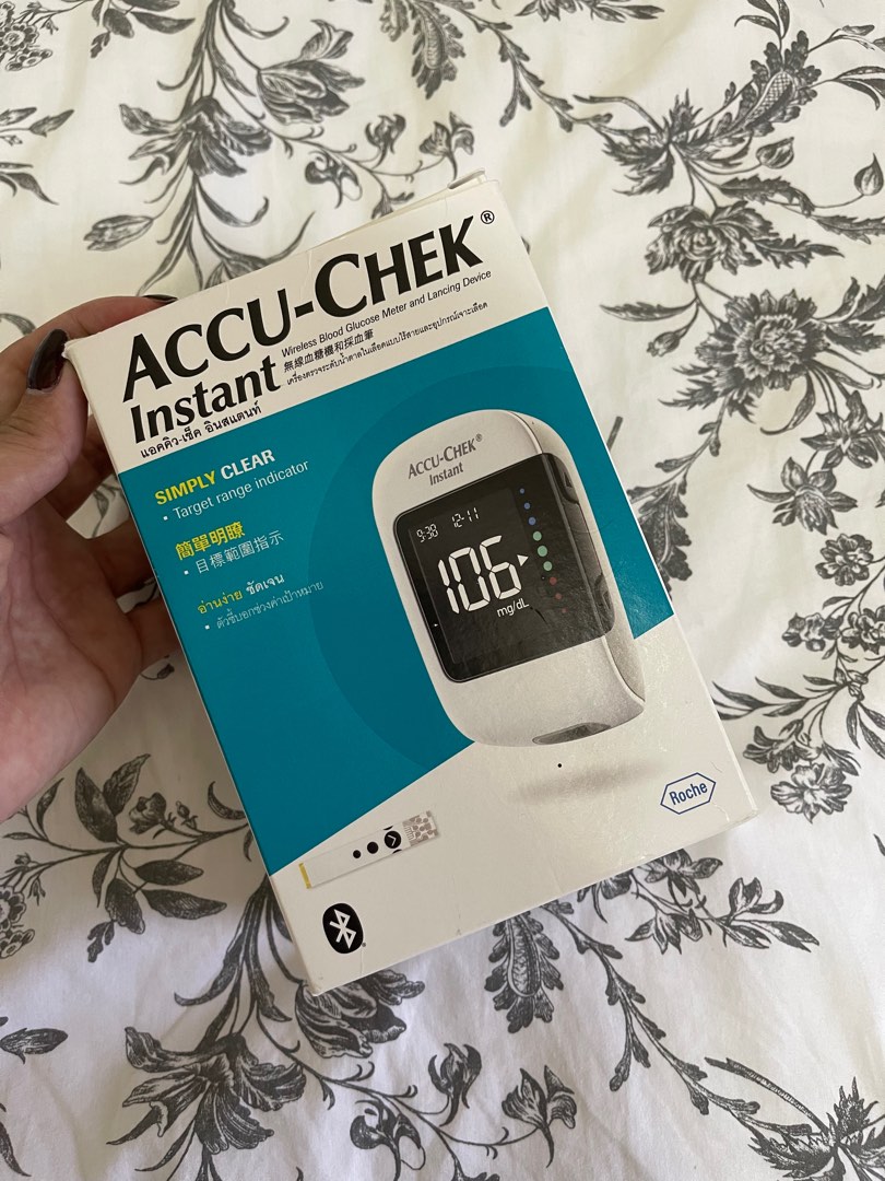 Accu-Chek Instant Kit for Wireless Glucose Monitoring, Health ...