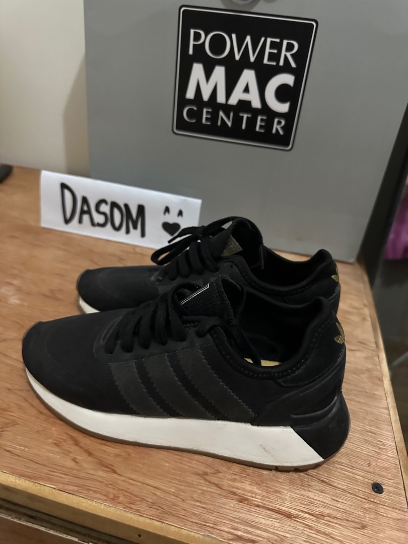 Adidas black shoes, Women's Fashion, Footwear, Sneakers on Carousell