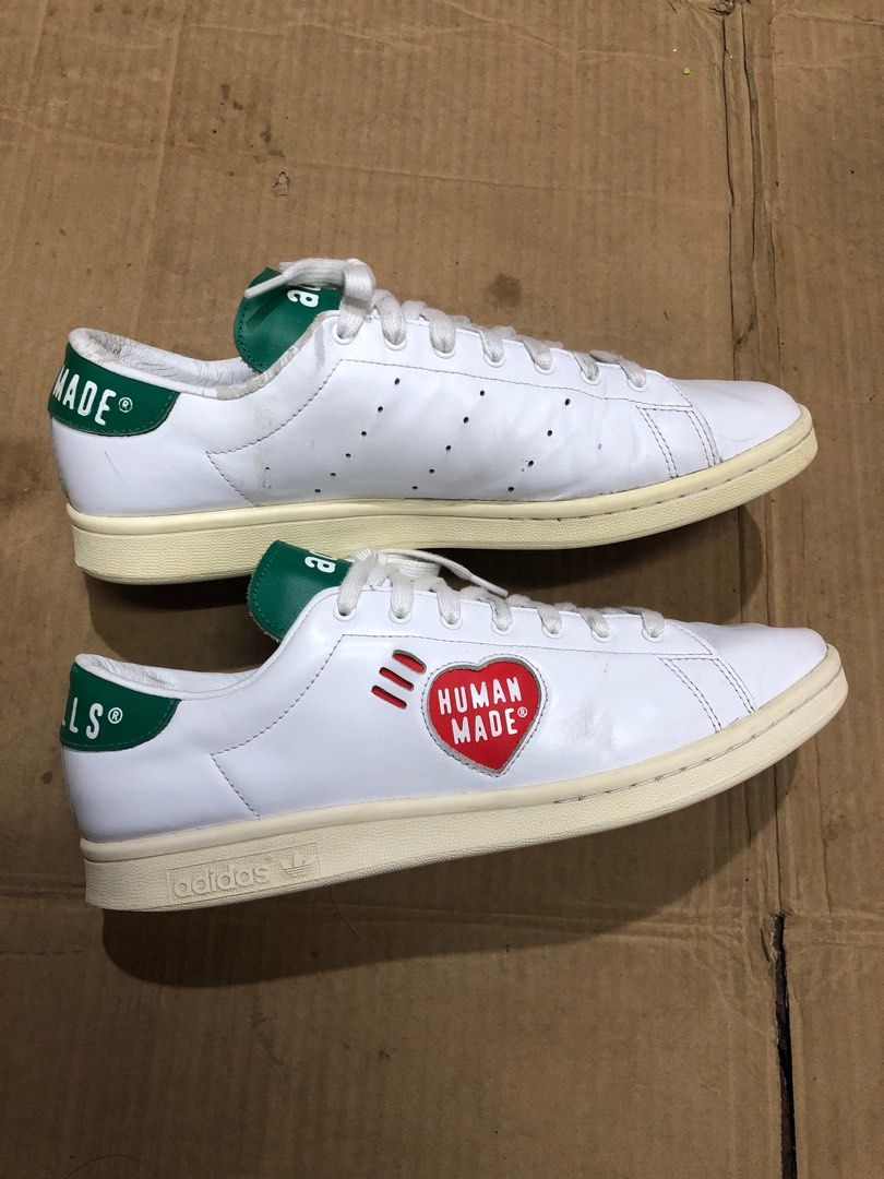 Adidas Stan Smith Human Made White Green(29.5 cm) on Carousell