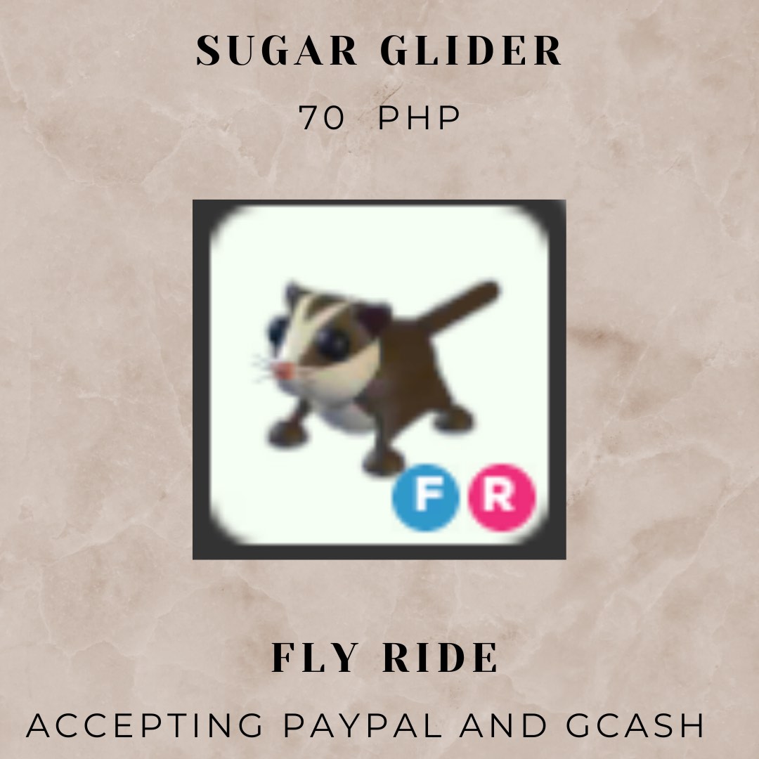 Adopt Me Pets |Sugar Glider on Carousell