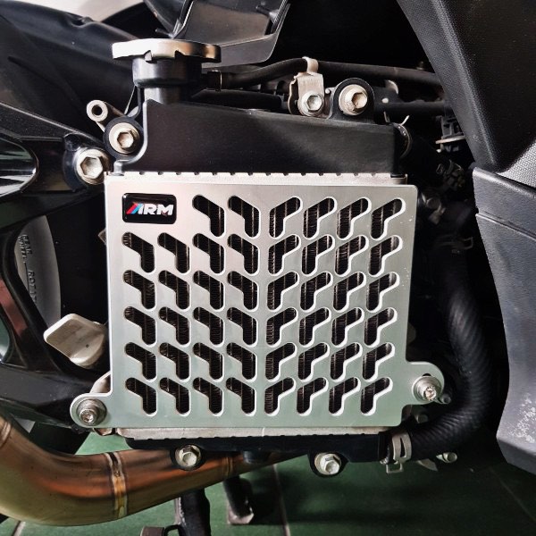 Aerox Radiator Cover, Motorcycles, Motorcycle Accessories on Carousell