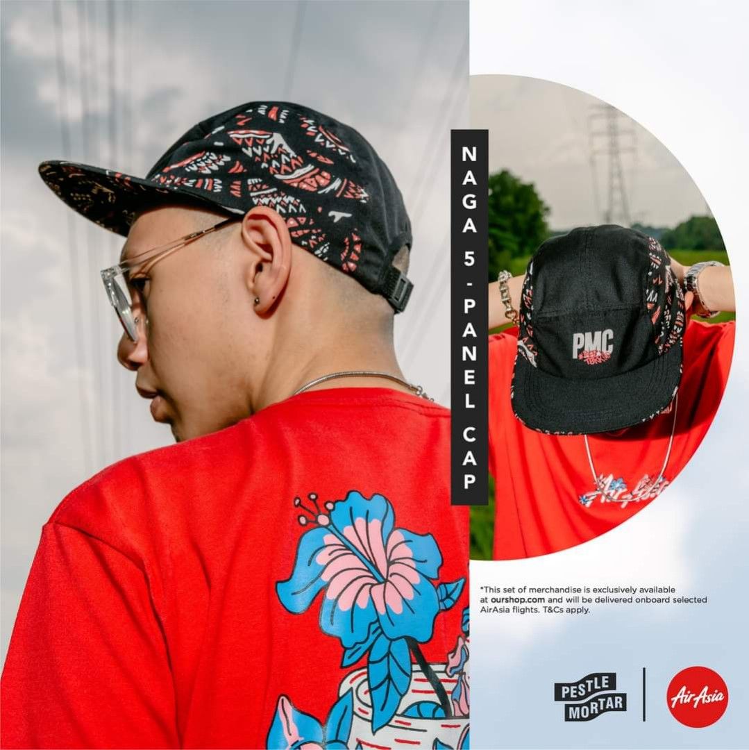 Air Asia x PMC Limited Edition 5 Panels Cap, Men's Fashion, Watches ...