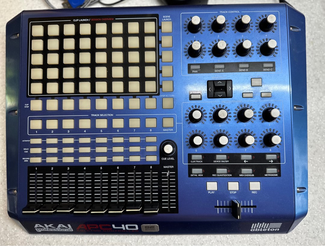 AKAI APC-40, collector edition (metallic blue casing), Hobbies & Toys ...