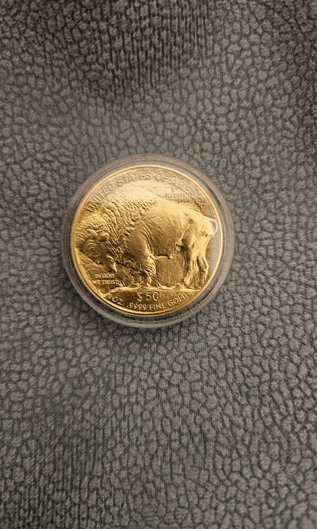 American Buffalo 1oz Gold Coin, Hobbies & Toys, Collectibles & Memorabilia, Currency on Carousell