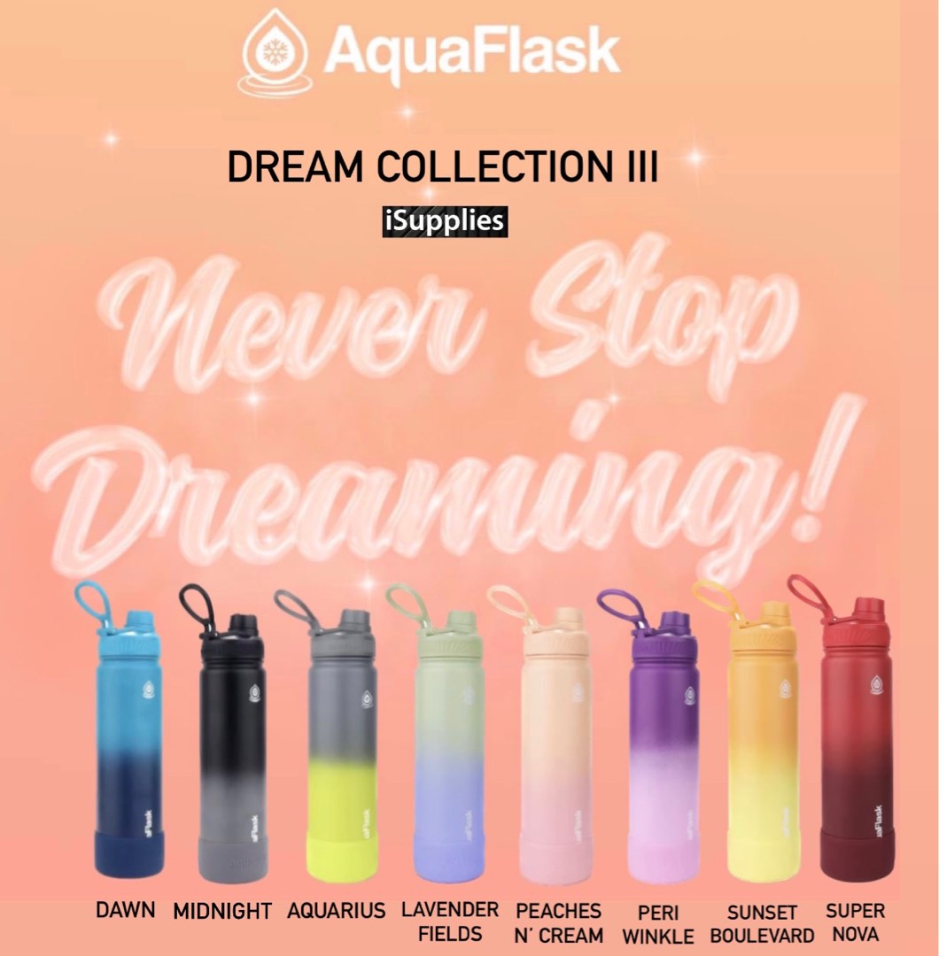 Aquaflask Dream Collection III Limited Edition, Furniture & Home Living, Kitchenware & Tableware ...