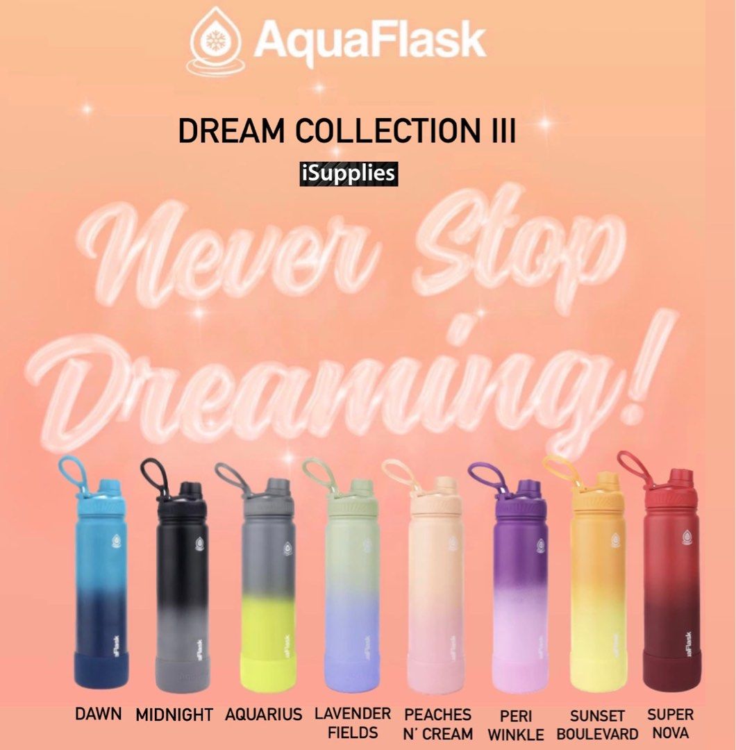 Aquaflask Dream Collection III Limited Edition, Furniture & Home Living ...
