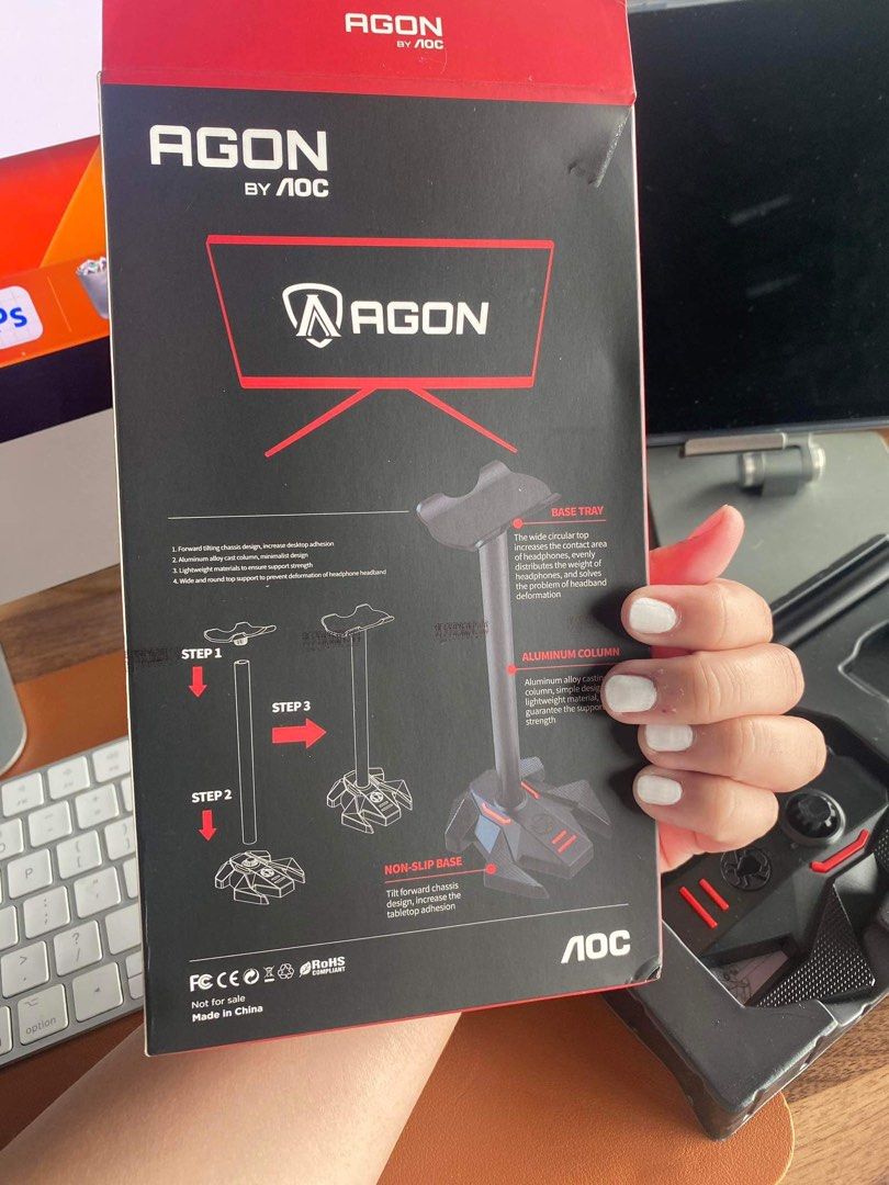 Argon Headphones / Headset Stand, Computers & Tech, Parts & Accessories ...