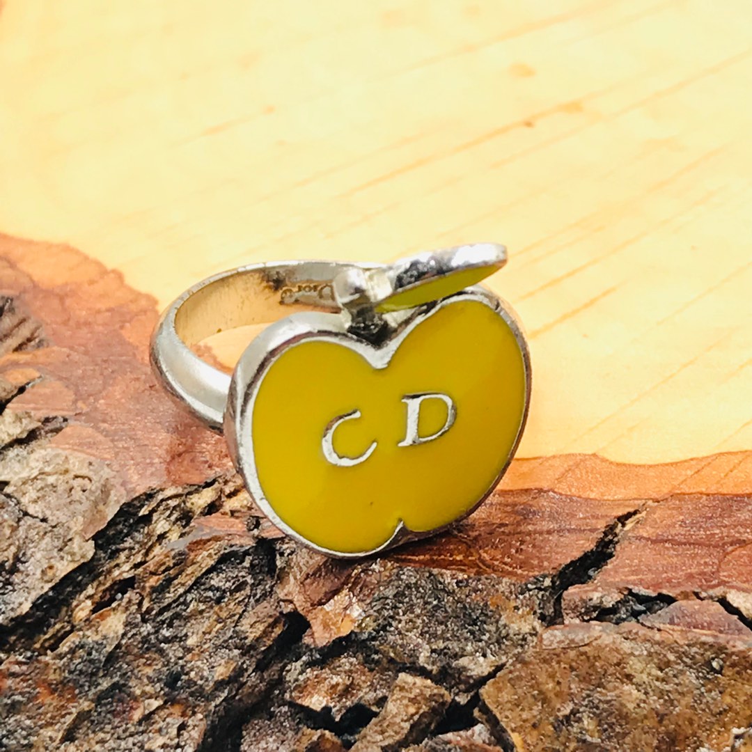 Authentic Christian Dior Apple Ring on Carousell