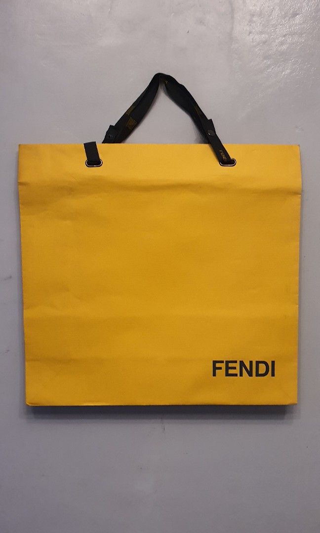 Authentic fendi paper bag, Luxury, Bags & Wallets on Carousell