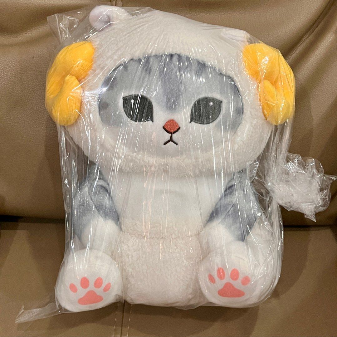 Authentic Japan Mofusand Cat Love Kitten Sheep Stuffed Soft Plush ...