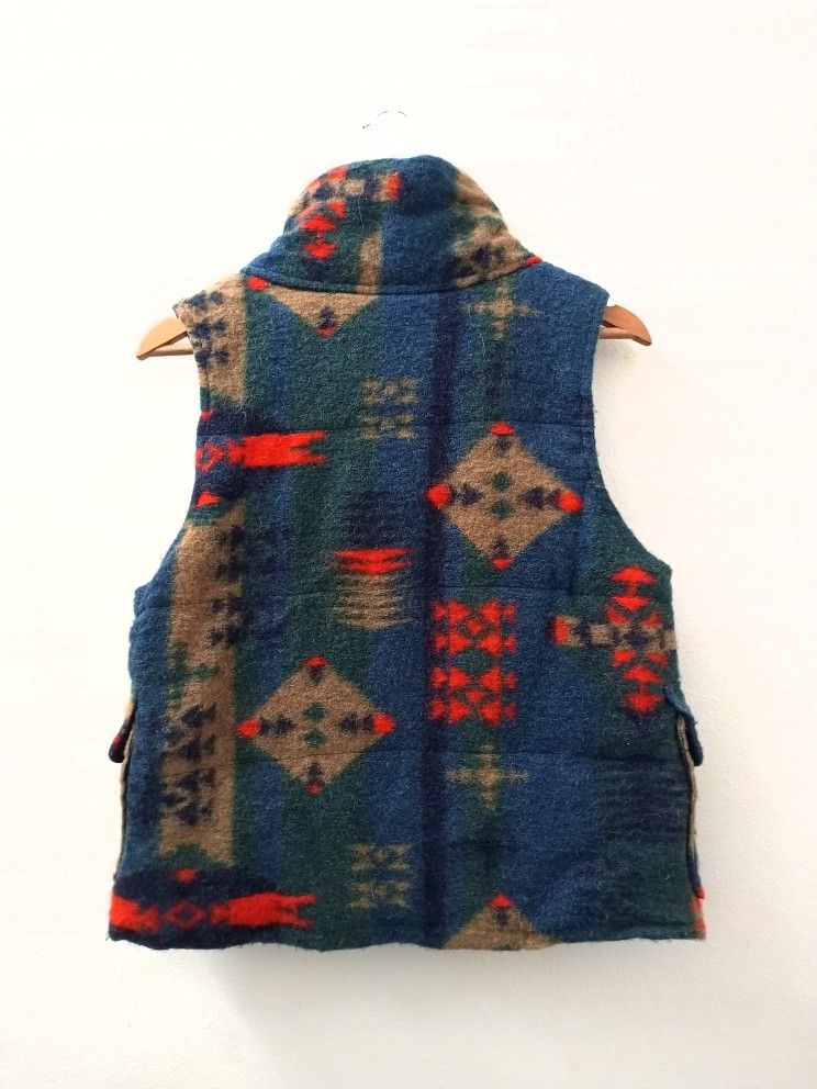 Aztec Navajo motif padded vest, Men's Fashion, Tops & Sets, Vests on ...