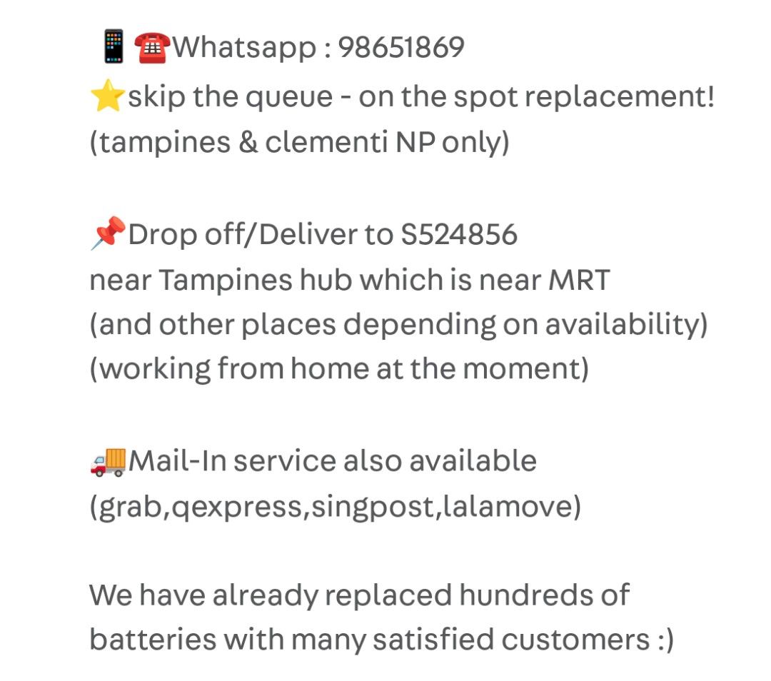 Sennheiser Battery Replacement service for Momentum True Wireless 1 2 3 ...