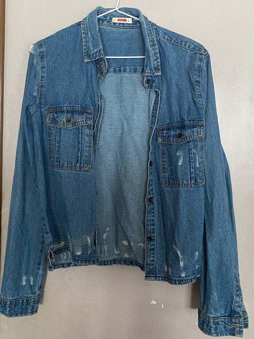 Bench Denim Jacket on Carousell
