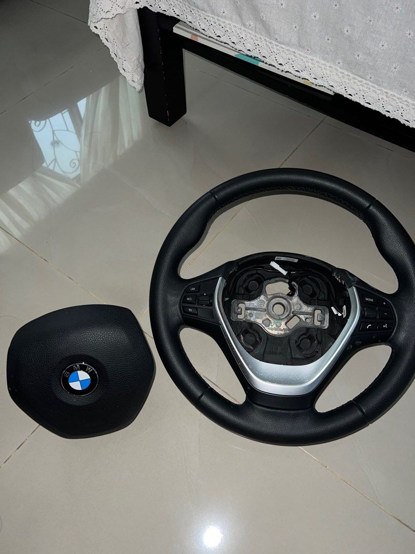 BMW F30 LCI Luxury line Steering wheel With Airbag, Auto Accessories on ...