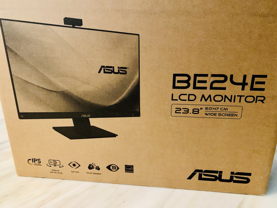 BNIB sealed ASUS BE24E LCD Monitor 23.8” wide screen, Computers & Tech ...