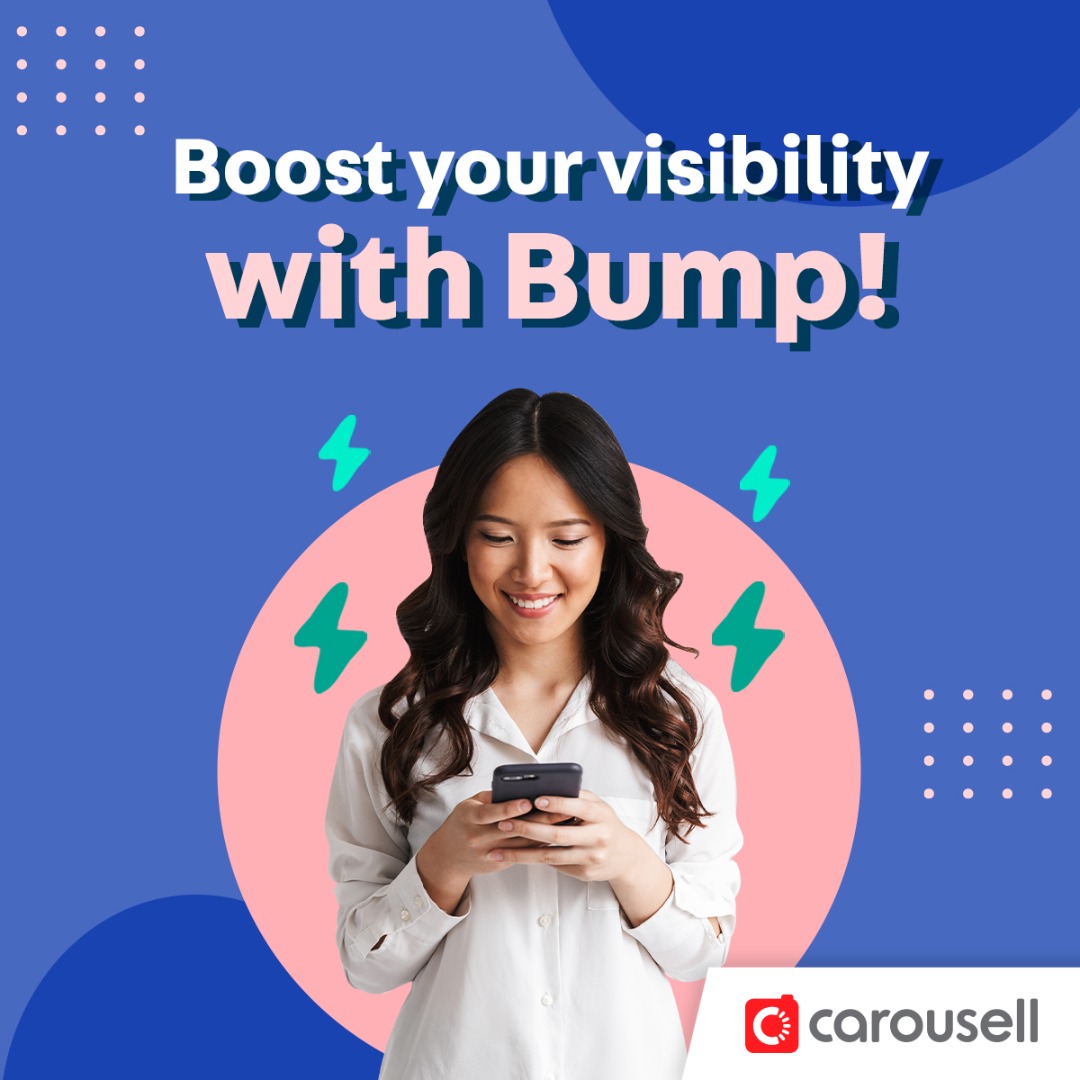 Boost your visibility with Bump, Announcements on Carousell