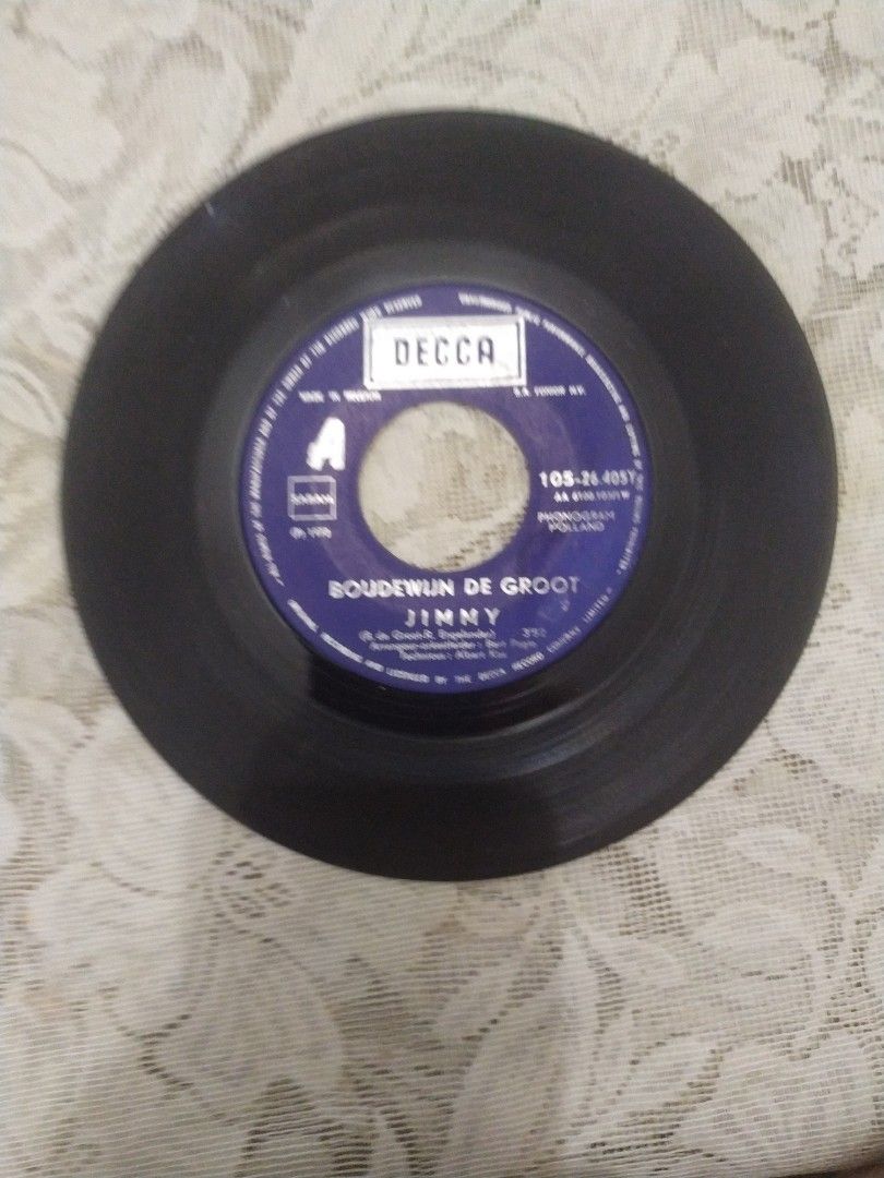 Boudewijn De Groot - Jimmy (7" single) VINYL PLAKA on Carousell