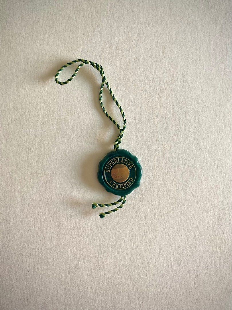 *In stock* Brand new Authentic Green Rolex wax seal hang tag (hologram ...