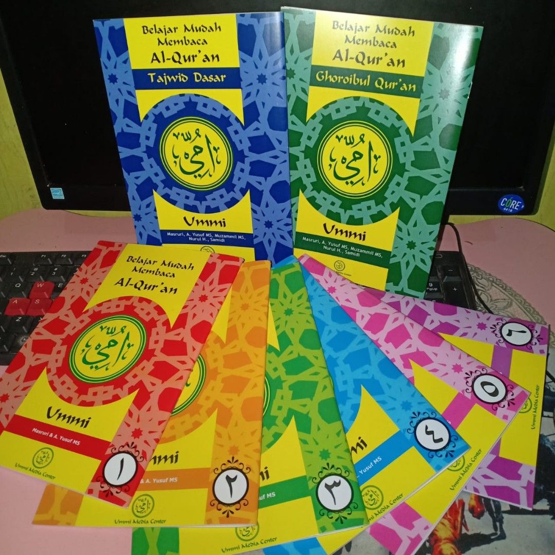 Buku Metode Ummi 1 Set Tajwid Dasar Ghoroibul Buku And Alat Tulis