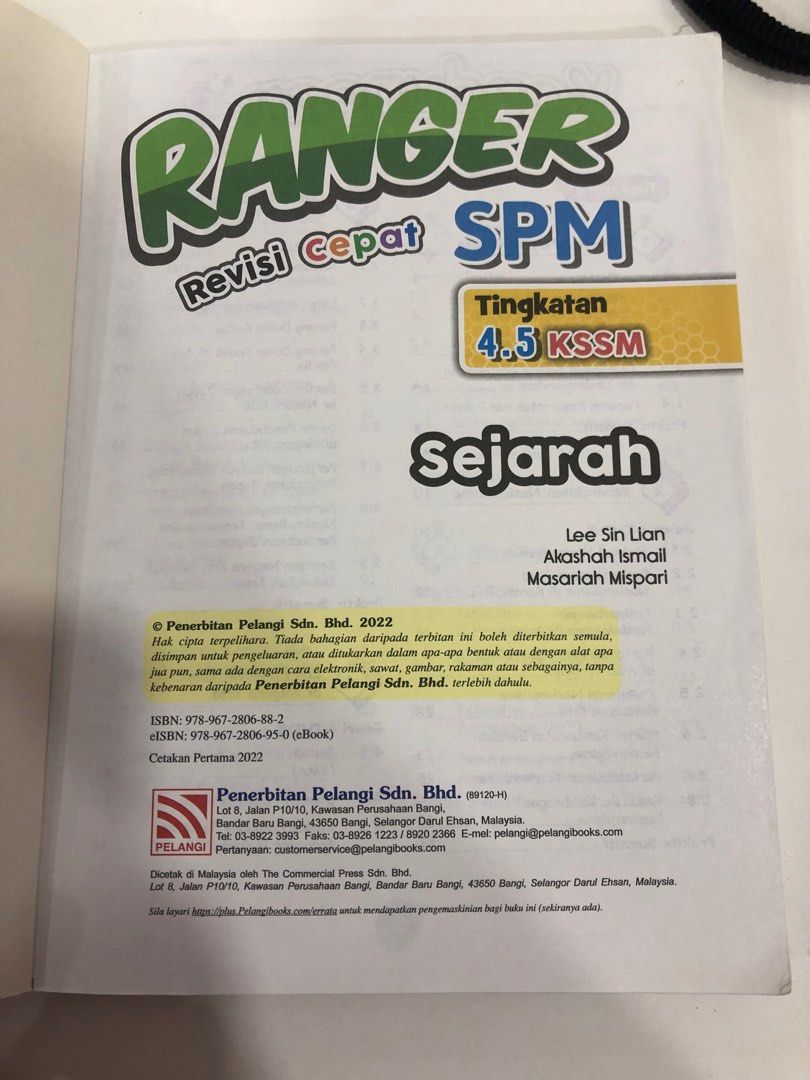 buku rujukan Sejarah (SPM), Hobbies & Toys, Books & Magazines ...