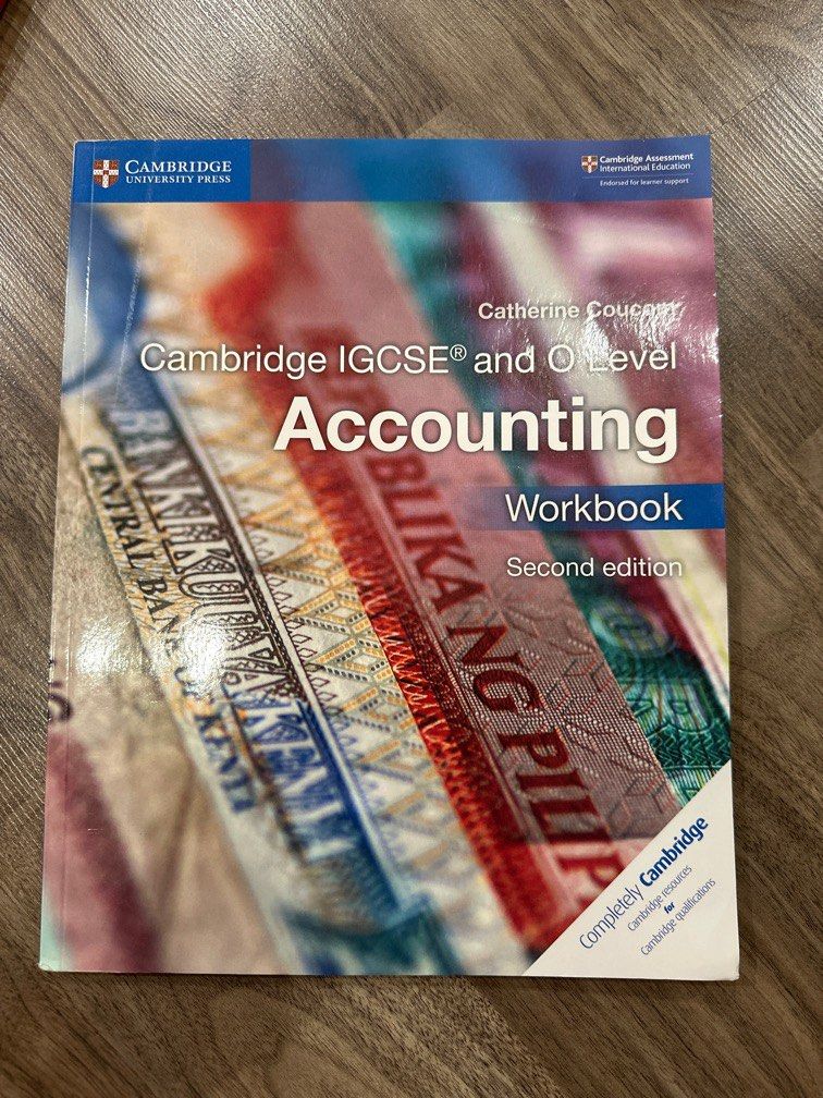 Cambridge Igcse And O Level Accounting Workbook Hobbies And Toys Books And Magazines Textbooks On