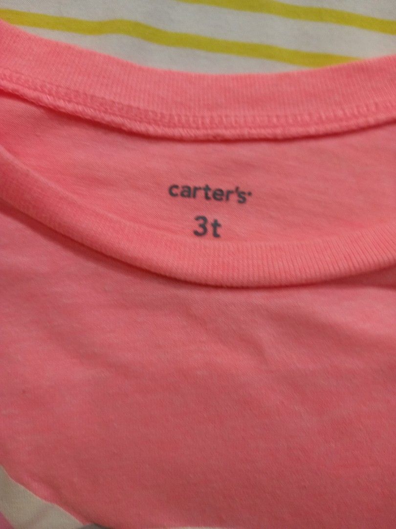 Carter's Cat Face Shirt 3T, Babies & Kids, Babies & Kids Fashion on ...