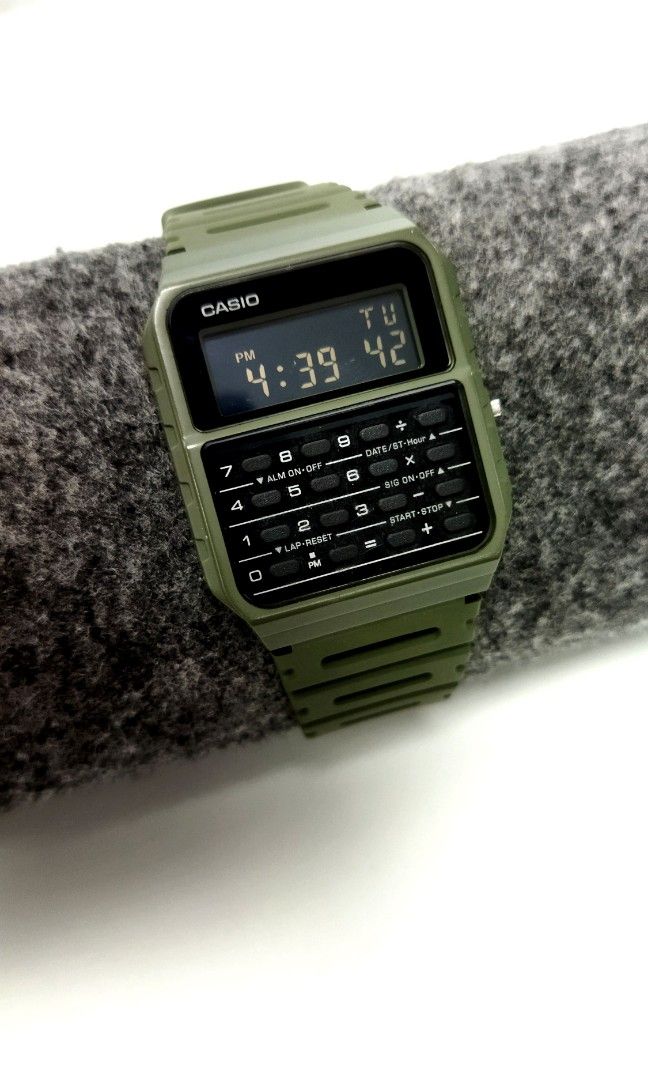 Casio Calculator Watch, Men's Fashion, Watches & Accessories, Watches ...