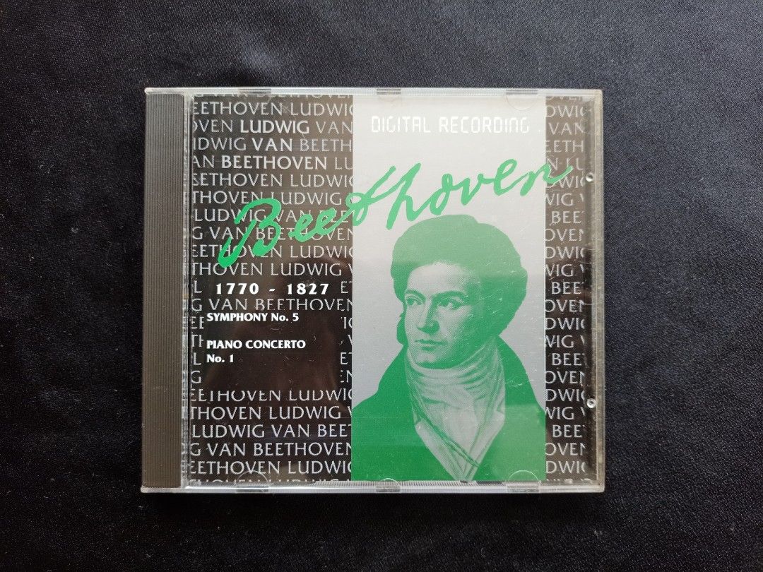 CD Ludwig Van Beethoven : ( 1770 - 1827 ) CD 4, Hobbies & Toys, Music ...