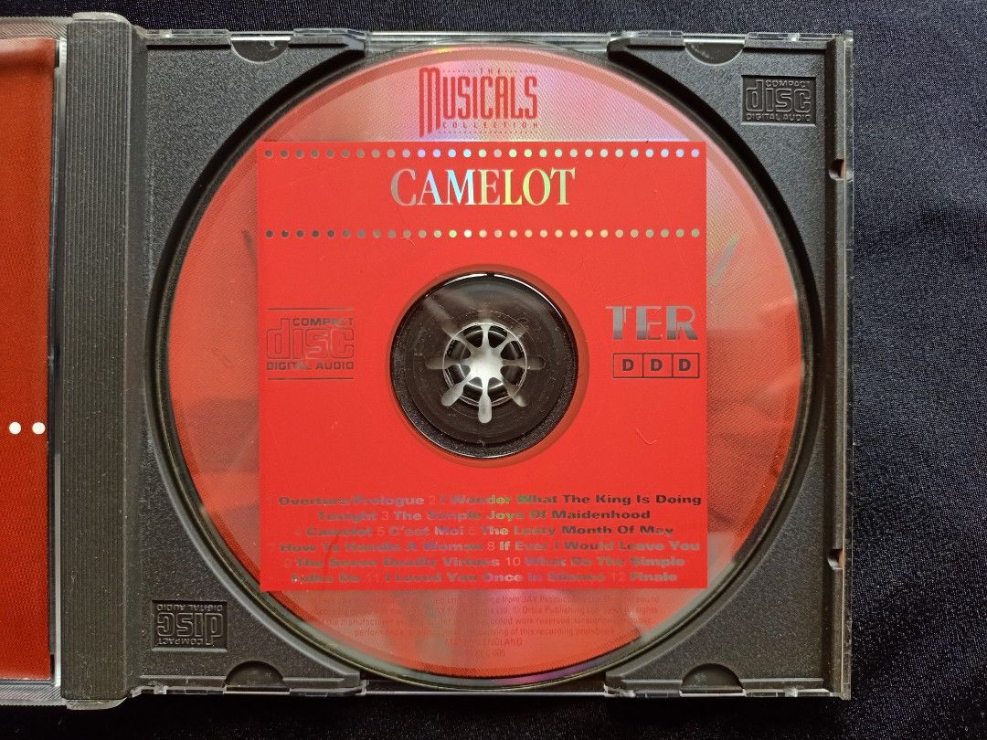 CD The Musicals Collection : Camelot, Hobbies & Toys, Music & Media ...