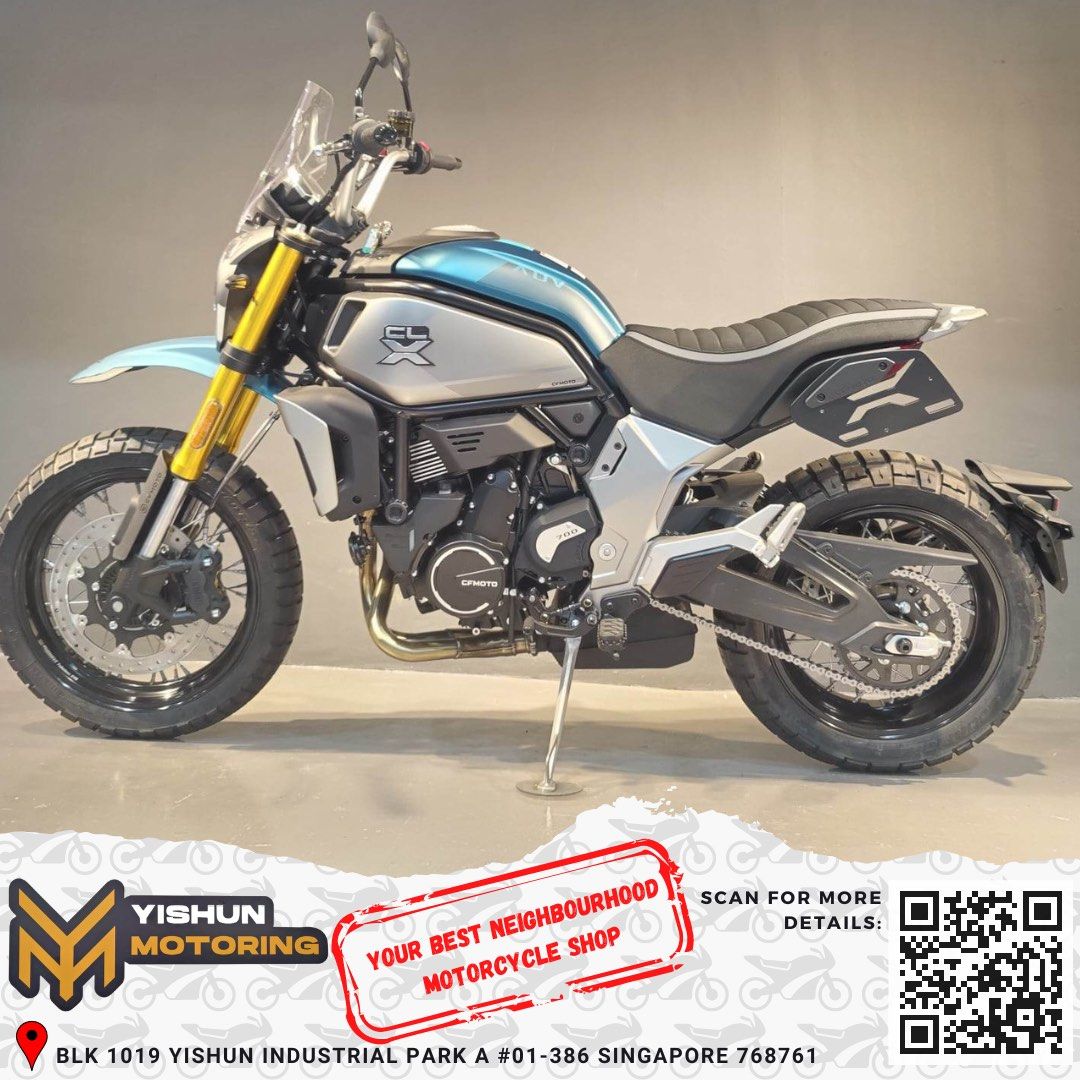 CF MOTO 700CLX ADVENTURE ABS ( NEW CFMOTO 700 CLX ADVENTURE - AUTHORIZED DEALER ) CLASS 2 ROAD ...