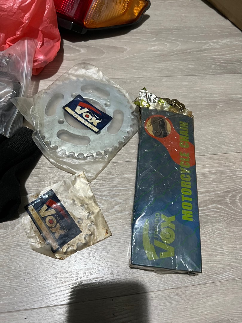 Chain & Sprocket Vox Racing, Motorcycles, Motorcycle Accessories on ...