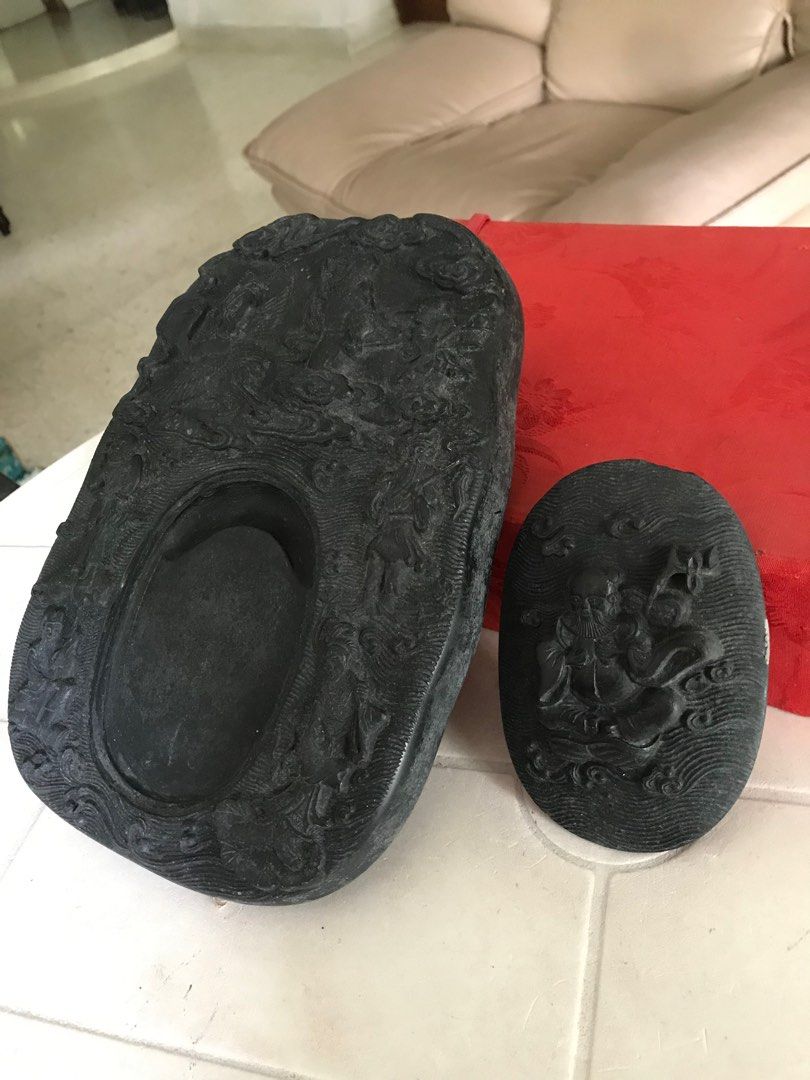 Chinese Ink Stone, Hobbies & Toys, Memorabilia & Collectibles, Vintage ...