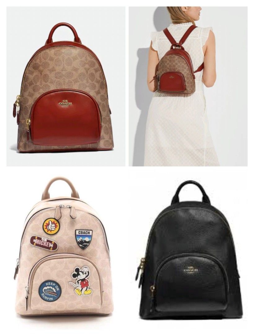 Coach Carrie Backpack 25 Disney Mickey Limited Time Offer, Women's ...