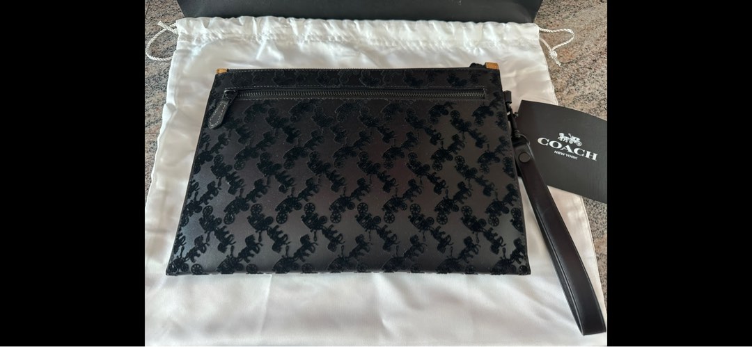 Coach Clutch, Men's Fashion, Bags, Belt bags, Clutches and Pouches on ...
