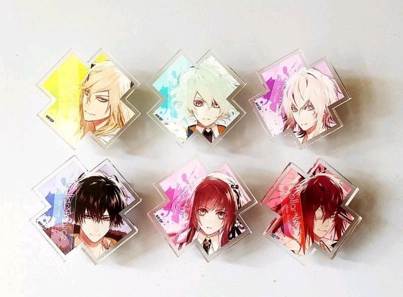 Collar x Malice Cross Acrylic Charms- Kei, Aiji, Mineo, Ichika (Sold ...