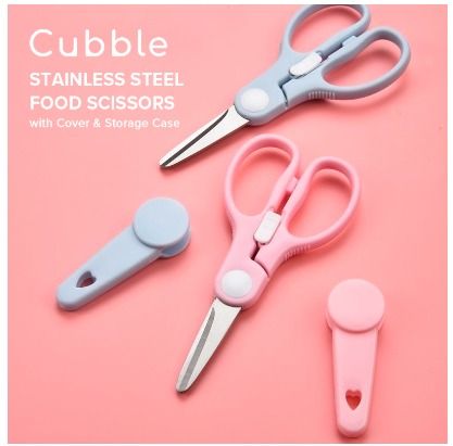 Cubble Little Bear Ceramic Food Scissors / Stainless Steel Food ...