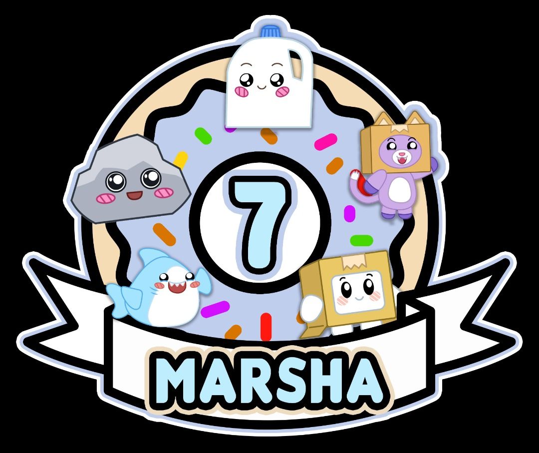 Customised LankyBox Cake Topper, Hobbies & Toys, Stationery & Craft ...