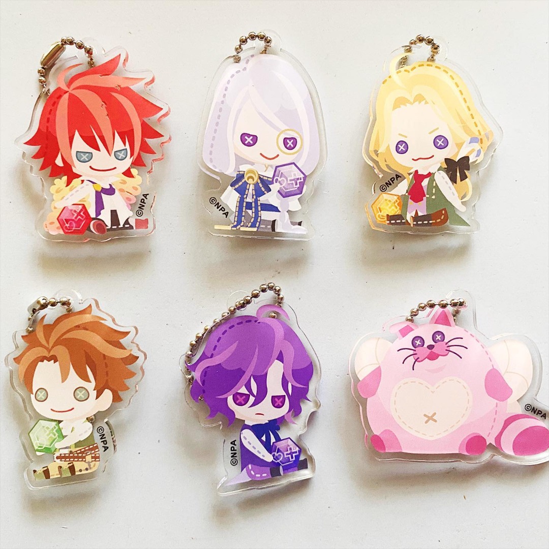 Dame x Prince Acrylic Keychains (sold per piece) on Carousell