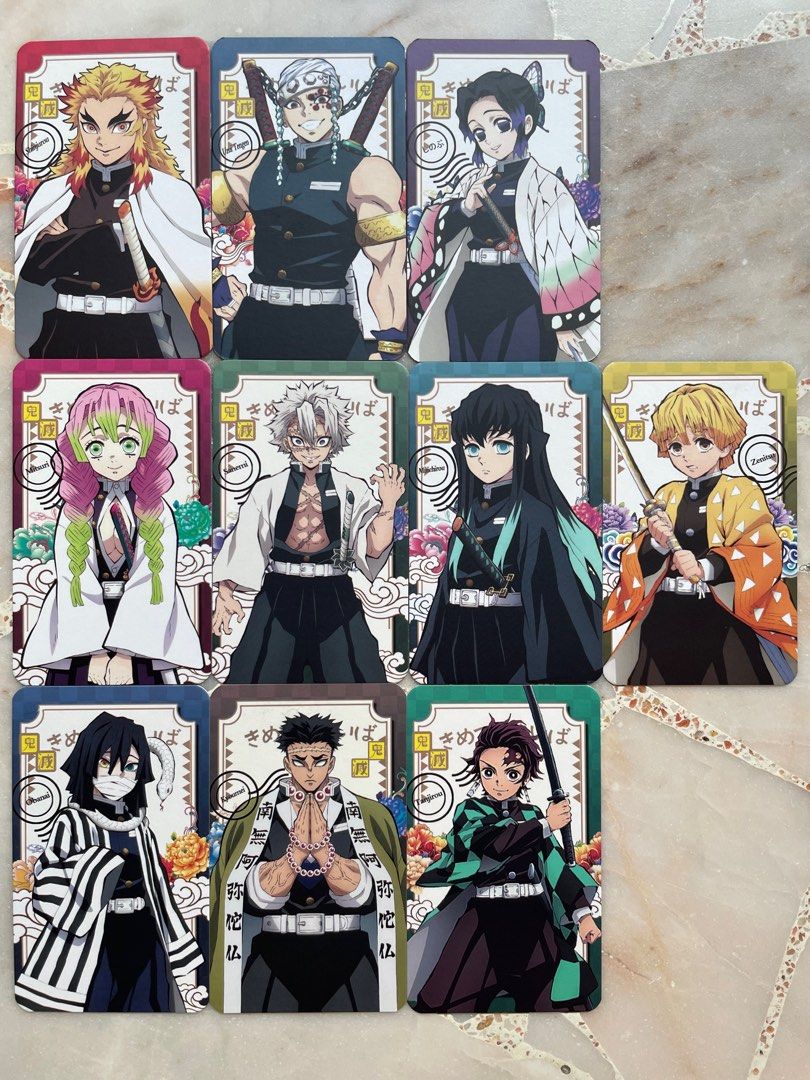 Demon Slayer Assorted Stickers and Cards Set, Hobbies & Toys ...