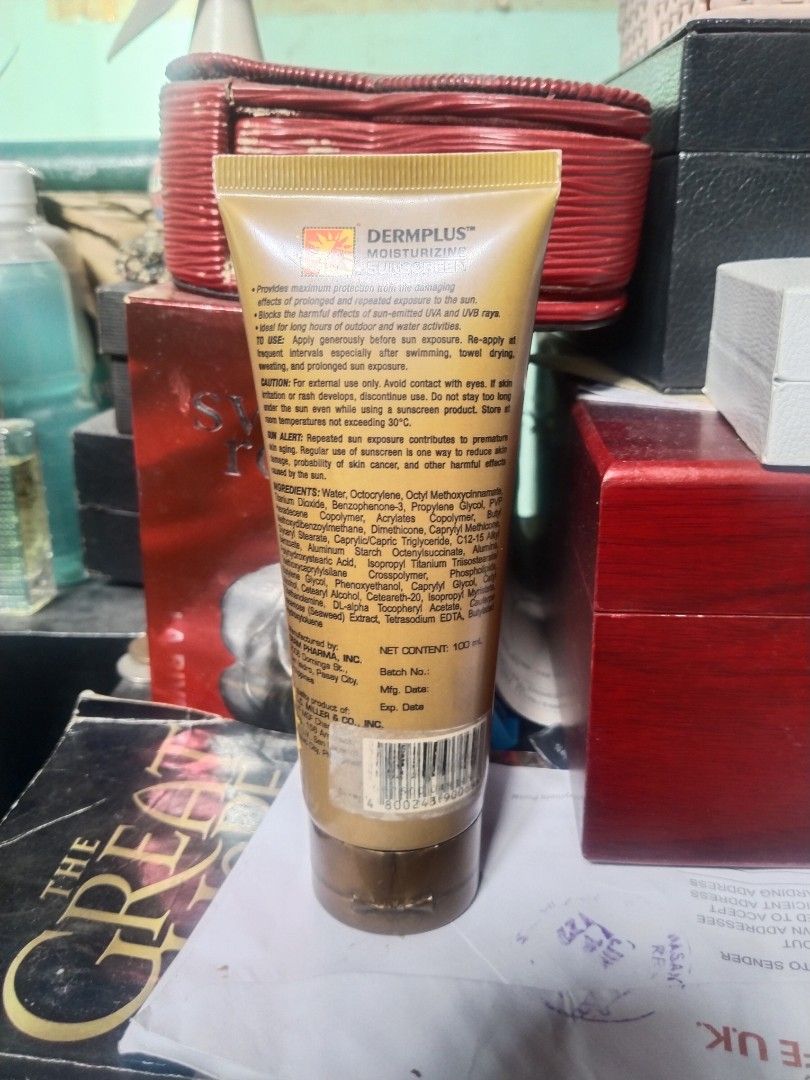 DERMOPLUS MOISTURIZING SUNSCREEN, Beauty & Personal Care, Bath & Body ...